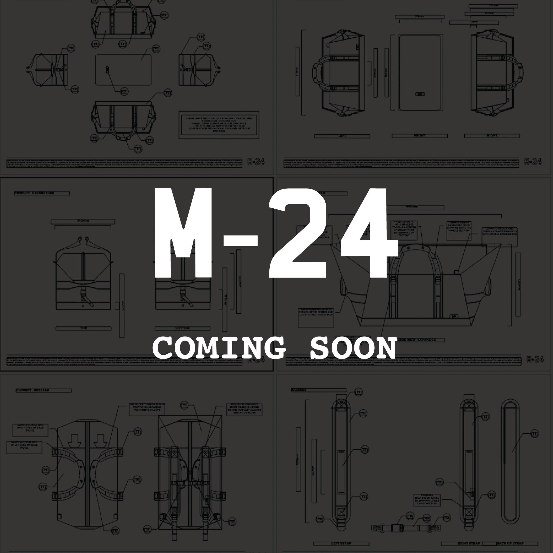 Coming soon! An all new bag range! – M-24